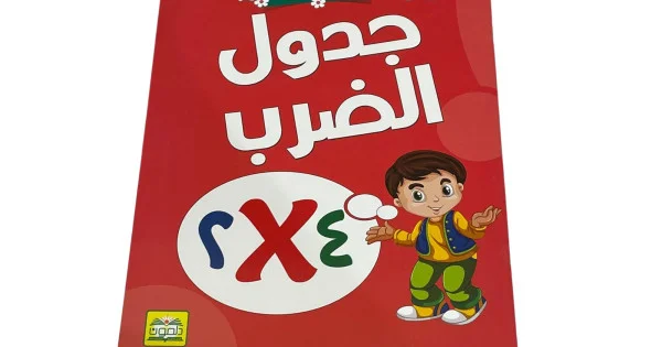 Write & Wipe Arabic Multiplication table